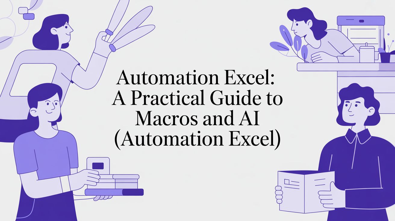Automation Excel: A Practical Guide to Macros,... | ElyxAI