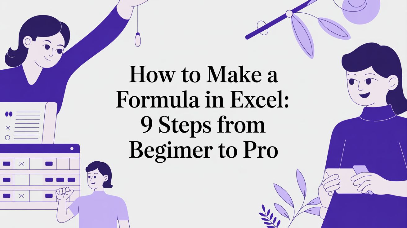 How to Make a Formula in Excel | ElyxAI